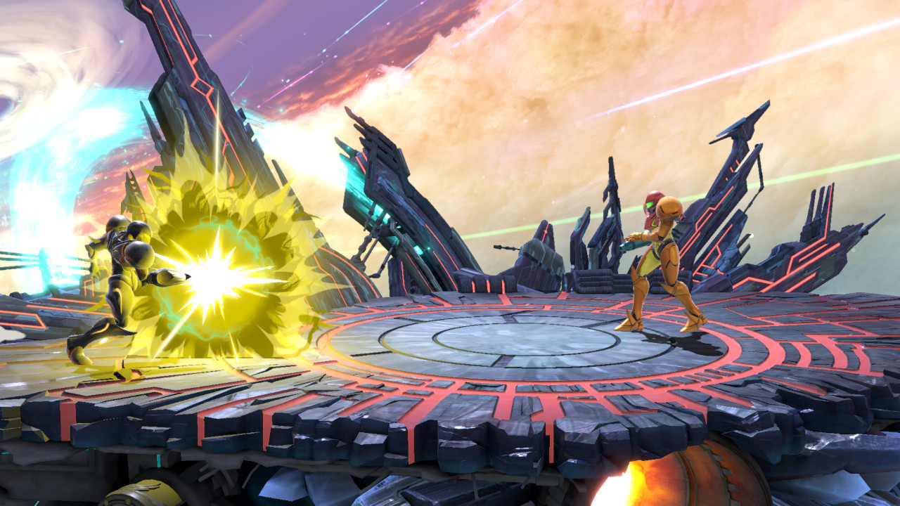 Dark Samus Gold Effects Mod for Super Smash Bros. Ultimate | SSBU Mods
