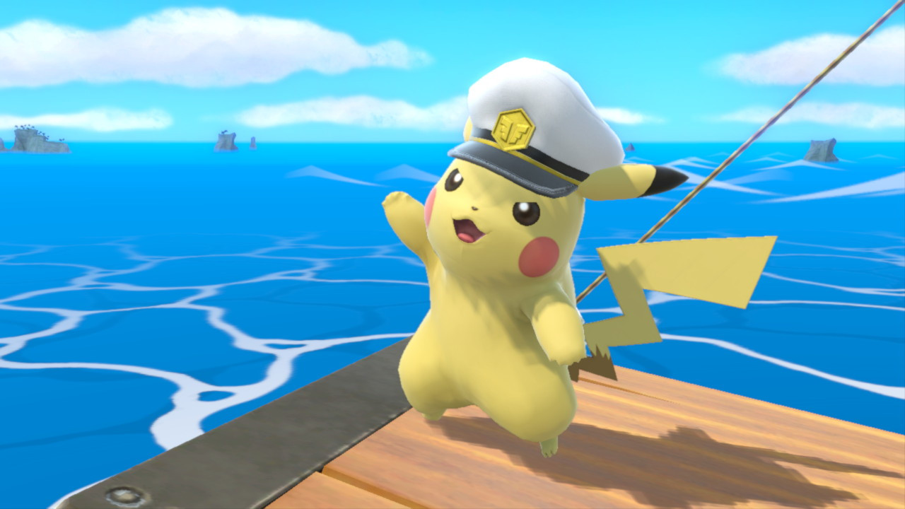 Captain Pikachu Mod for Super Smash Bros. Ultimate | SSBU Mods
