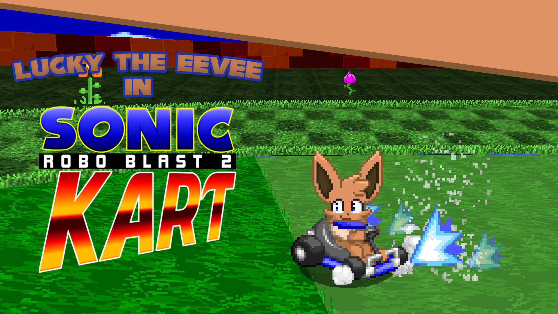 Lucky the Eevee in SRB2K Mod for Sonic Robo Blast 2 Kart | SRB2K Mods