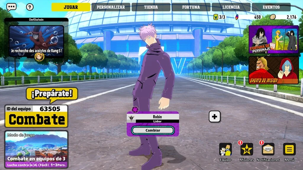 Satoru Gojo Mod for My Hero Ultra Rumble | MHUR Mods