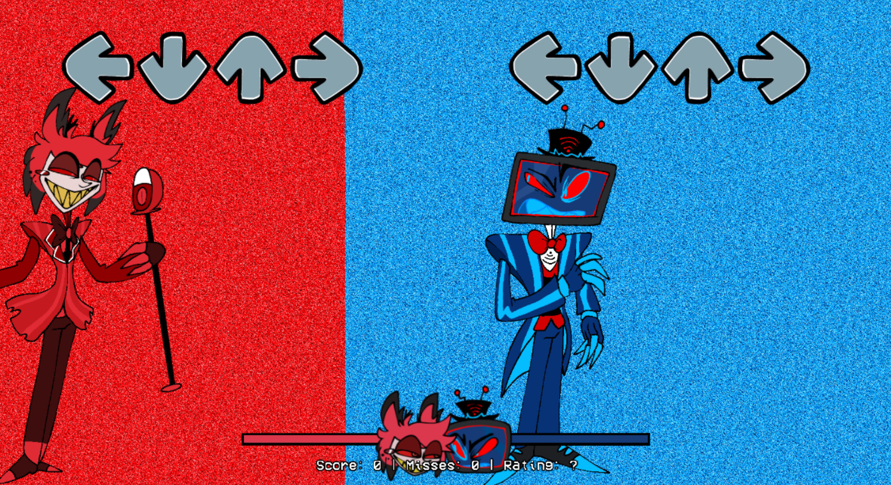 Oh God No but Alastor and Vox sing it Mod for Friday Night Funkin ...