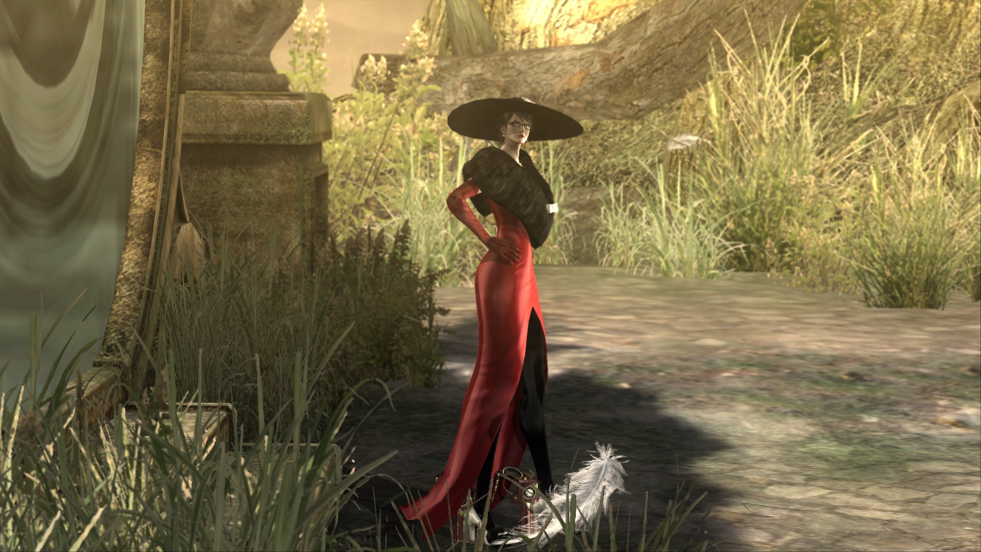 Bayonetta 2 Wine Red Dress Mod for Bayonetta | BAYO PC Mods