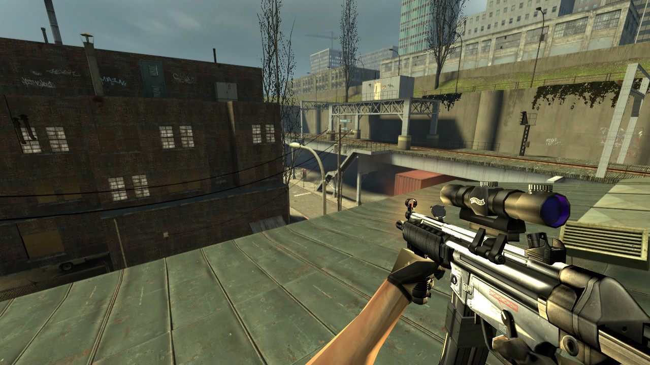 Silver MP5 Req Mod for Counter-Strike: Source | CS:S Mods
