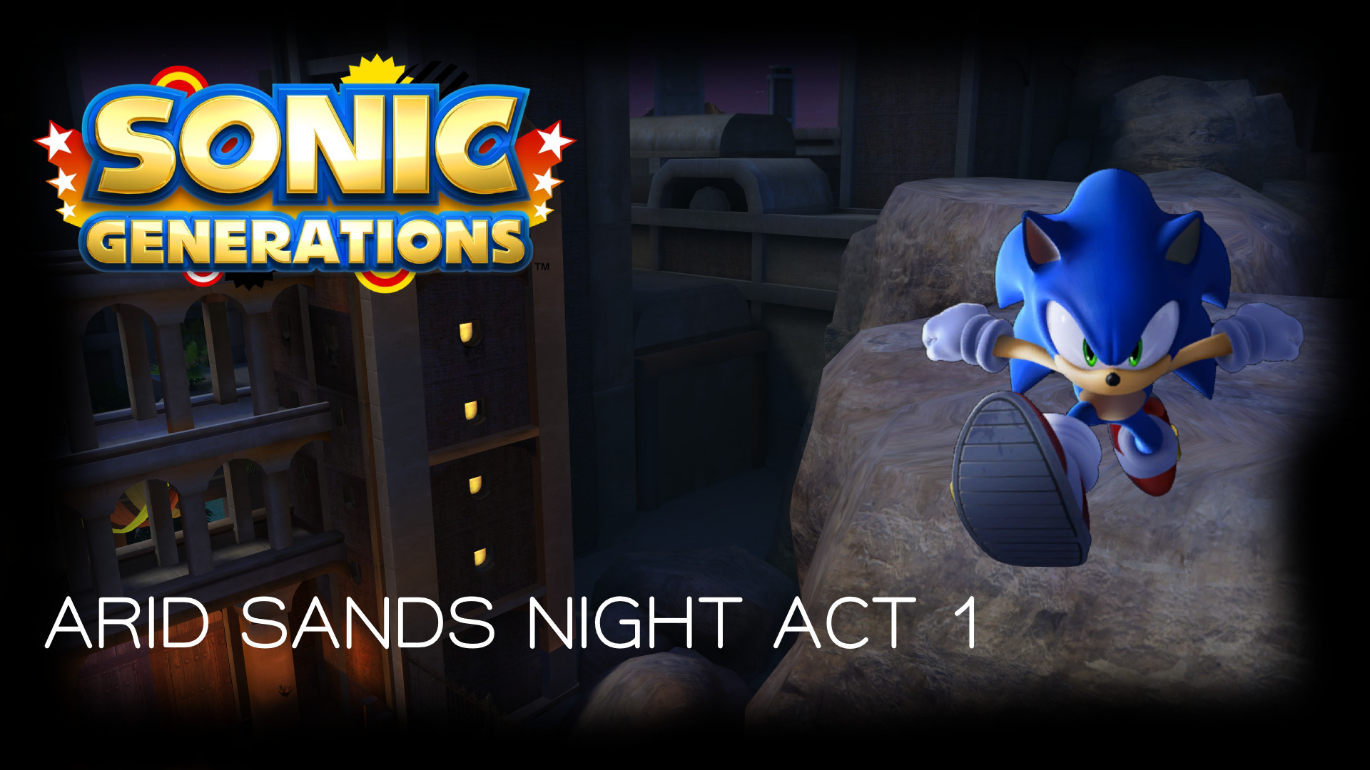 Arid Sands Night Act 1 Mod for Sonic Generations (2011) | Gens Mods