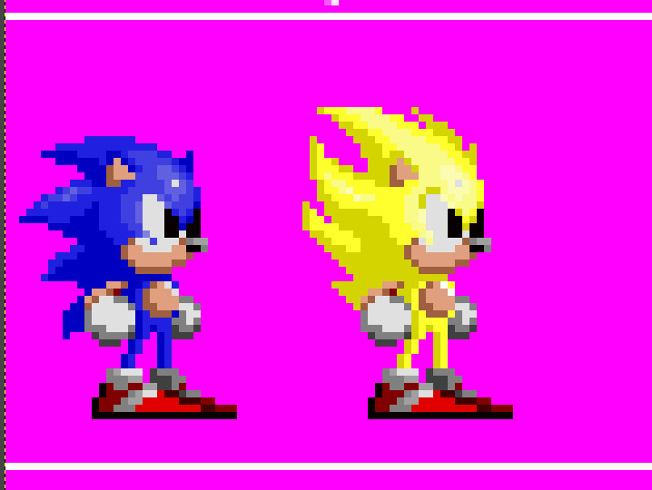 Redesigned sonic for s1f Mod for Sonic the Hedgehog Forever | S1F Mods