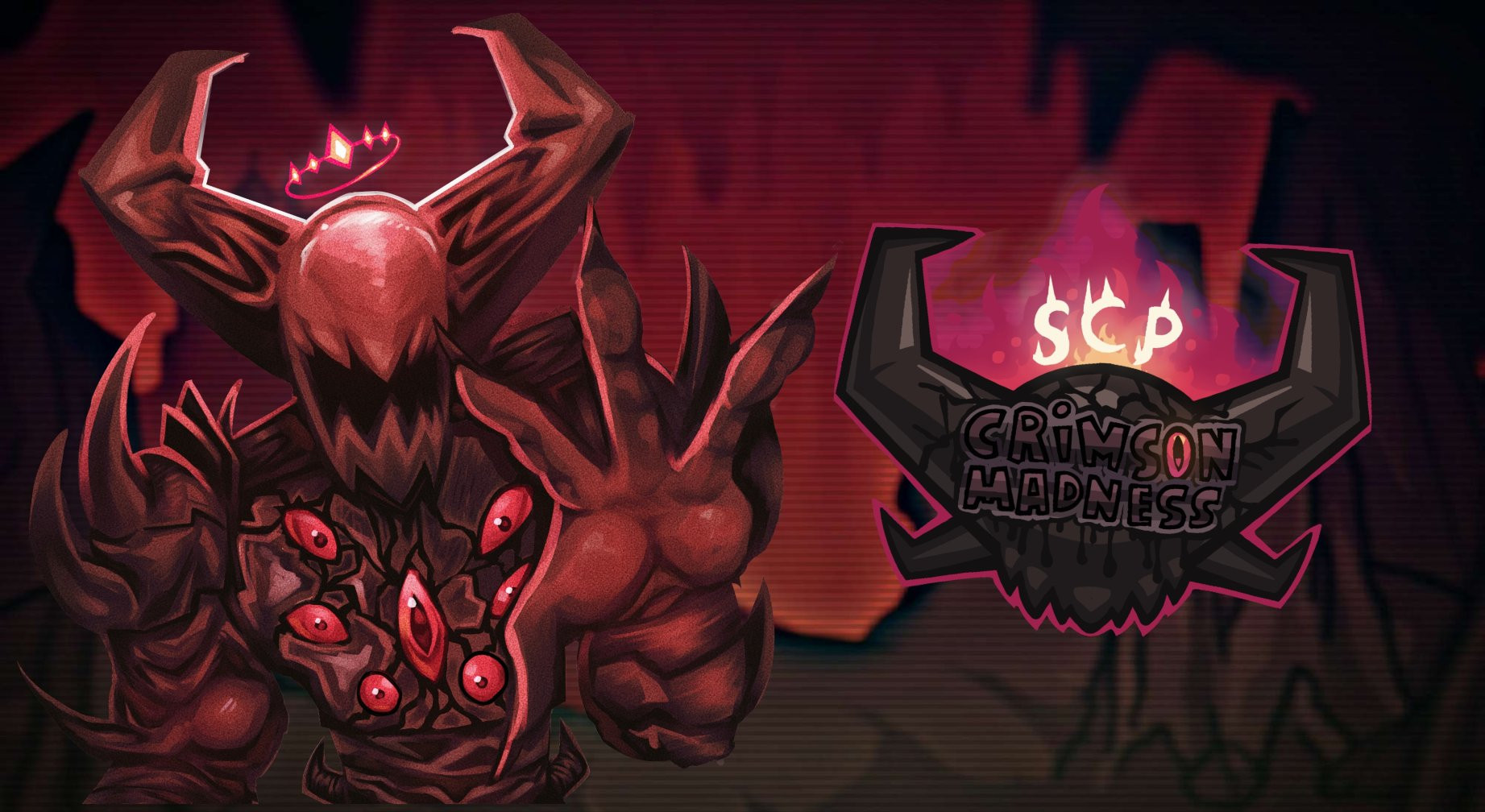 SCP: CRIMSON MADNESS (VS SCARLET KING) Mod for Friday Night Funkin ...