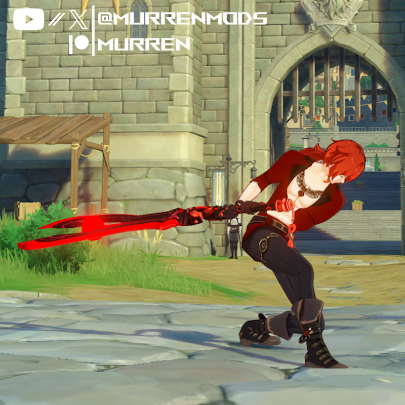 Actually 'more buff' Diluc Mod for Genshin Impact | GI Mods