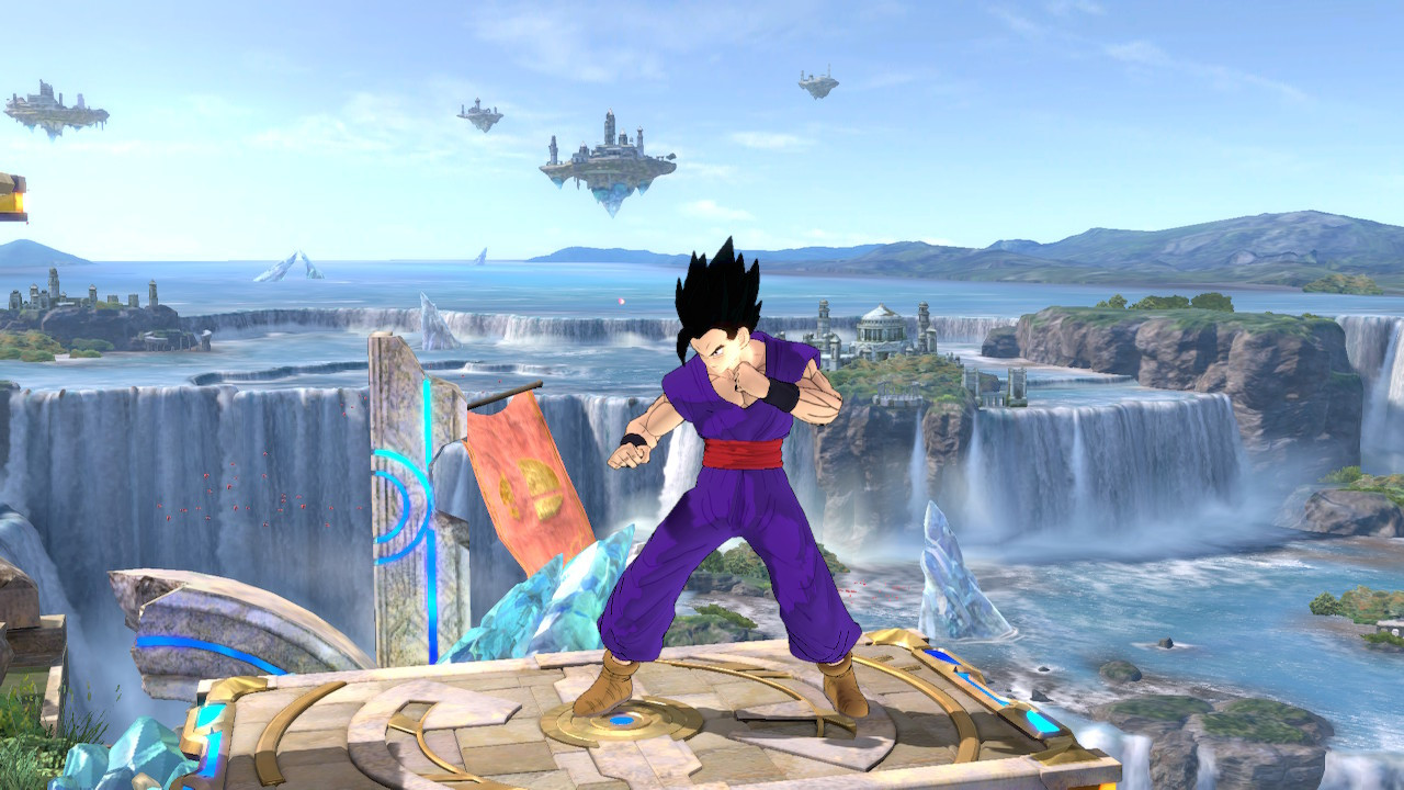 Gohan Collar Fix (+ SSJ Bonus Skin) Mod for Super Smash Bros. Ultimate | SSBU Mods