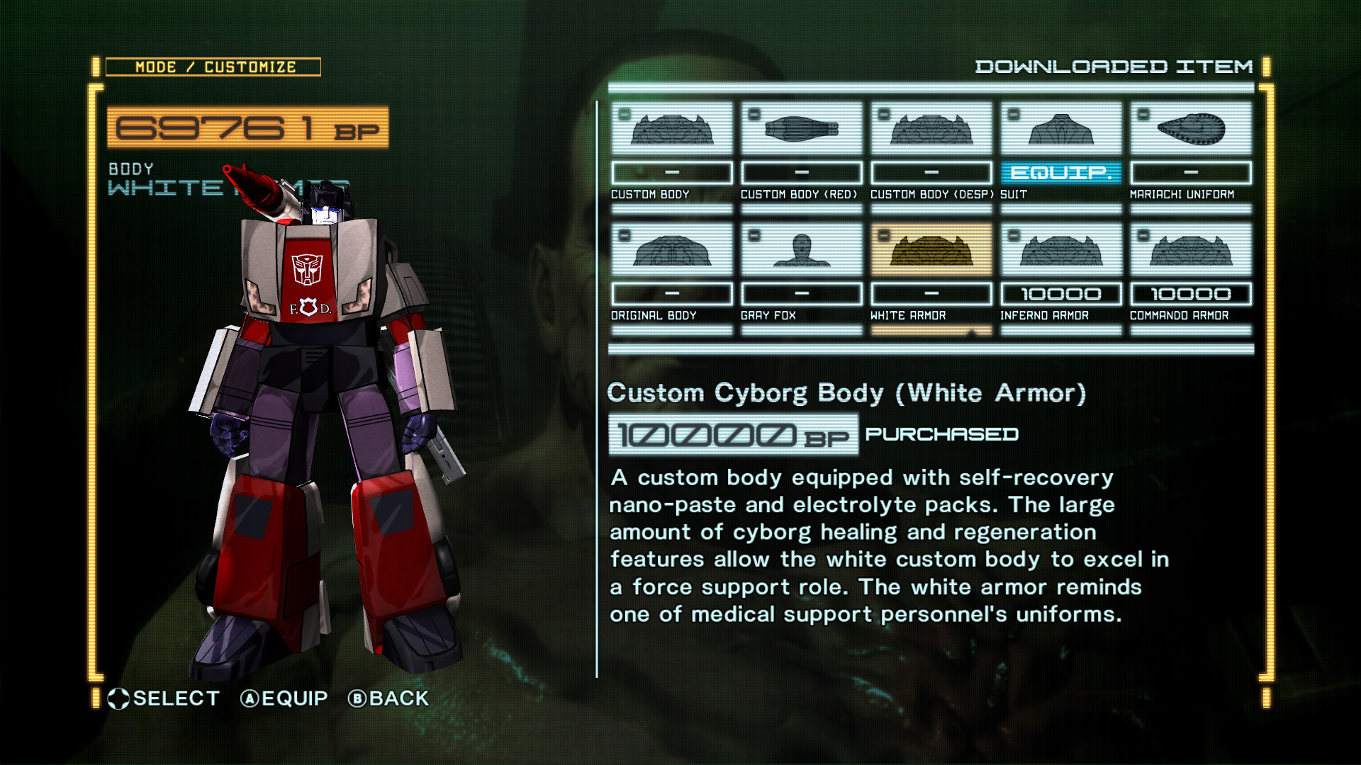 Transformers Devastation At Home Mod for Metal Gear Rising: Revengeance ...