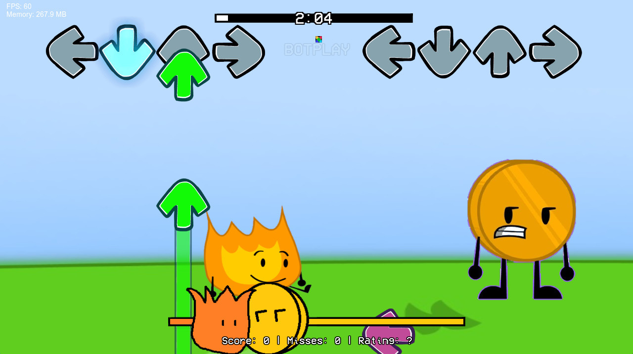 Abuse Coiny Vs Firey Bfdi Mix Mod For Friday Night Funkin Fnf Mods