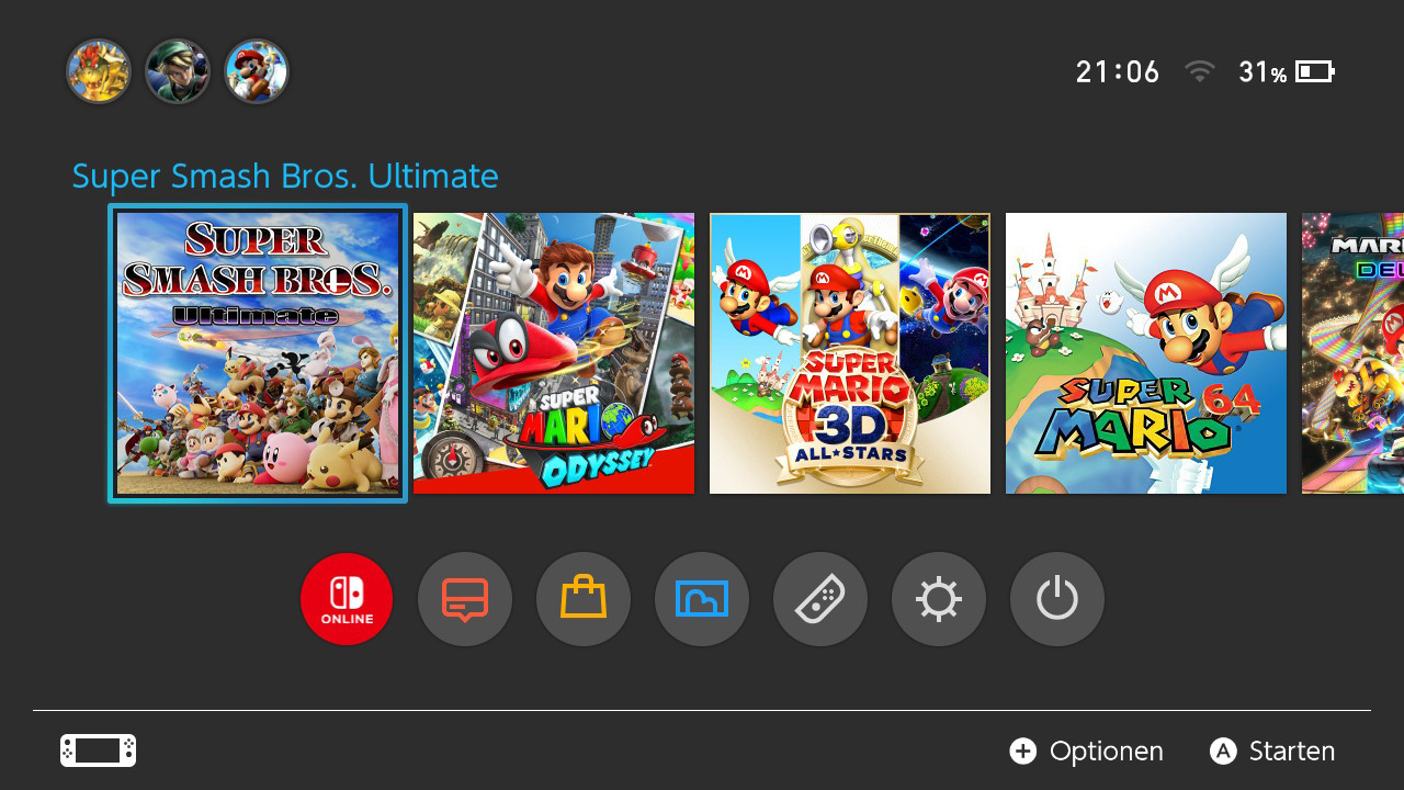 Retro Homescreen Icon Pack Mod for Super Smash Bros. Ultimate | SSBU Mods
