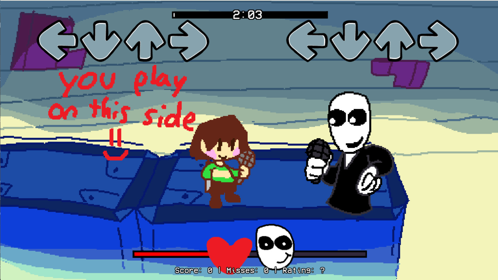 Scienticide - Wing Gaster FNF Song Mod for Friday Night Funkin' | FNF Mods