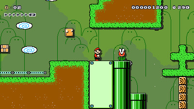 SMB Wonder Forest Theme 8-Bit Over SMB3 Overworld Mod for Super Mario ...