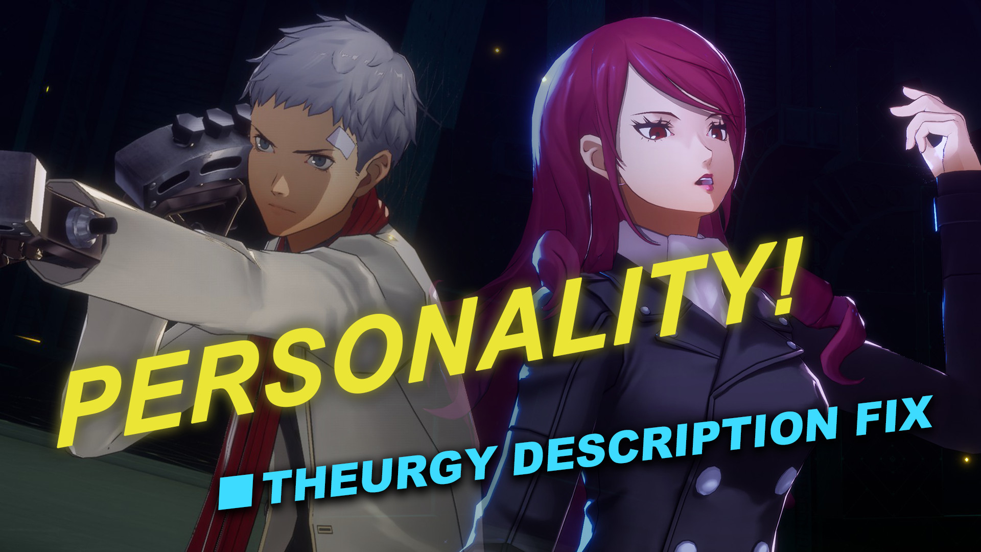 Theurgy Description Fix Mod for Persona 3 Reload | P3R Mods