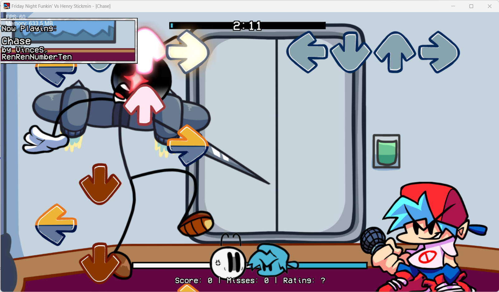 Vs. Henry Stickmin V4 Part 1 (PE/Mod Folder Port) Mod for Friday Night Funkin' | FNF Mods