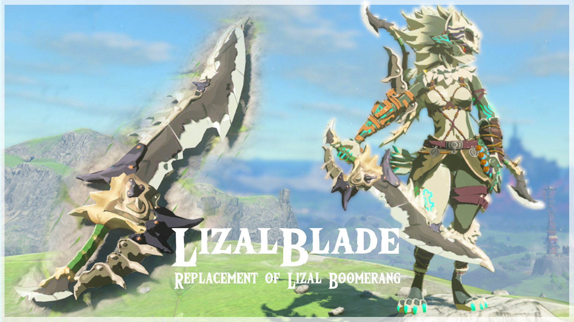Lizal Blade Mod for The Legend of Zelda: Tears of the Kingdom | TOTK Mods