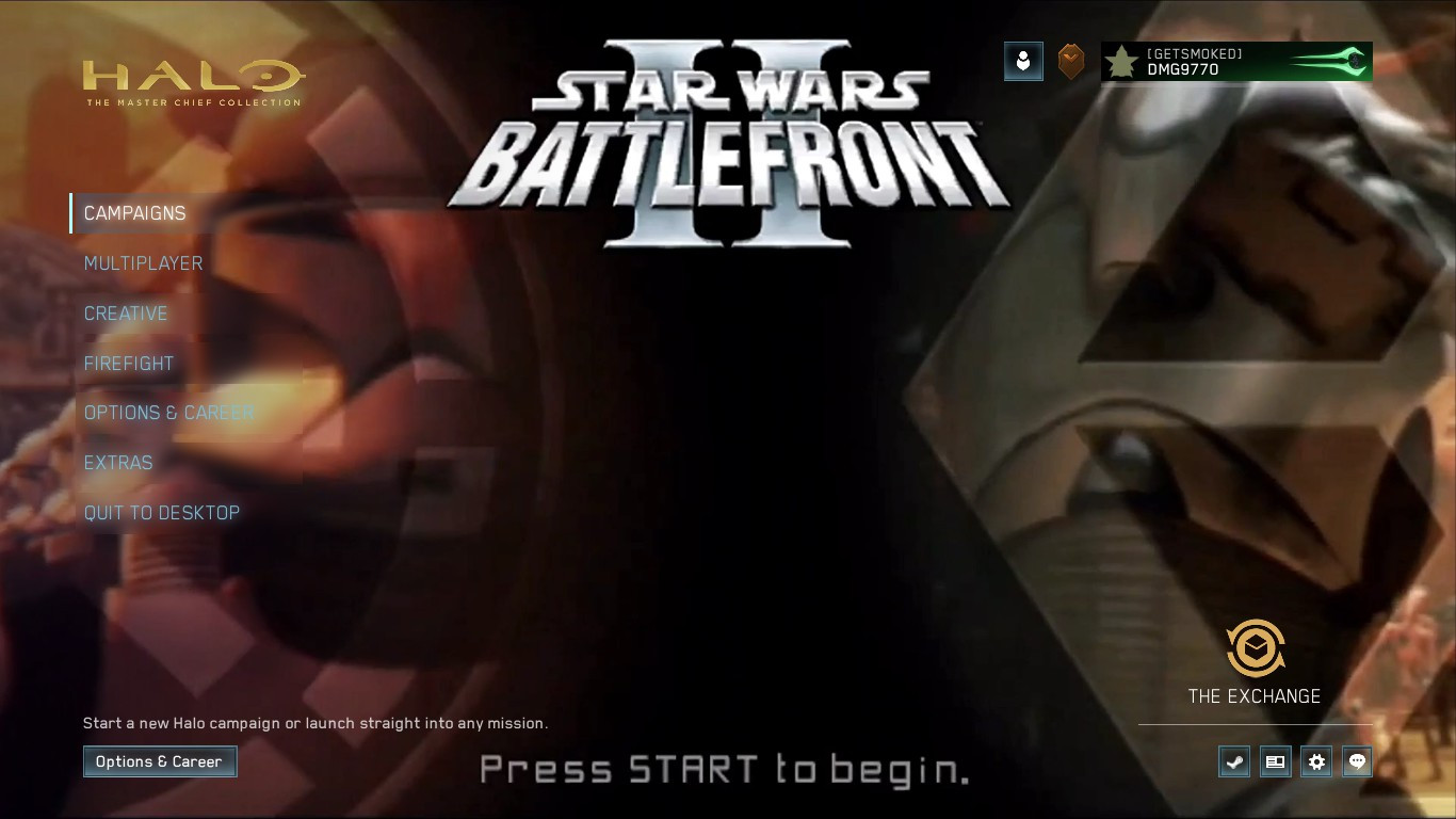 Battlefront 2 2005 Background Mod for Halo: The Master Chief Collection ...