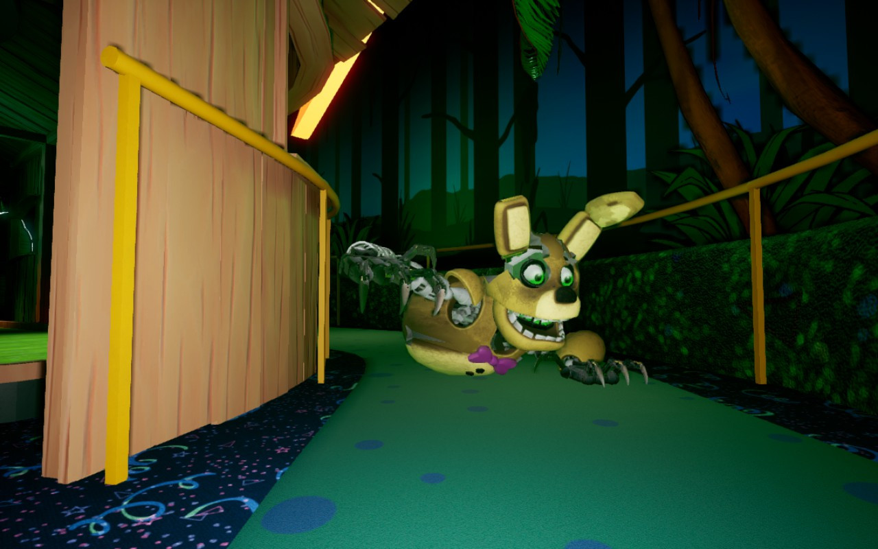 HW Springbonnie over Monty Mod for Five Nights at Freddy's Security ...