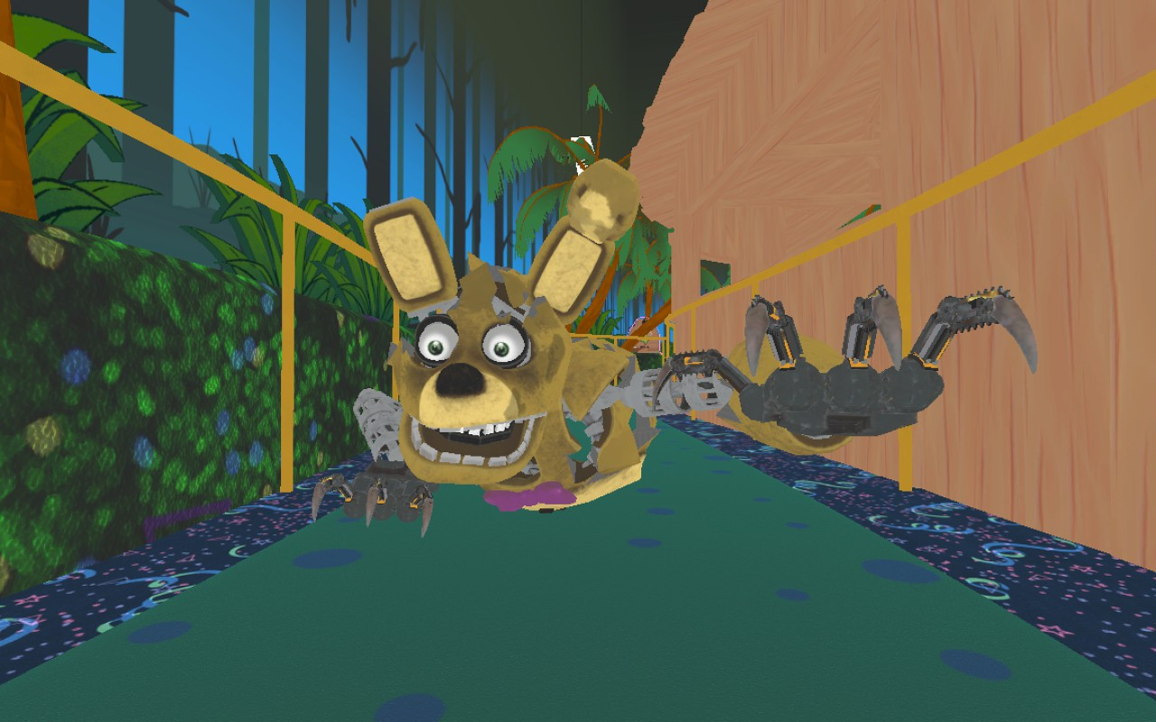 HW Springbonnie over Monty Mod for Five Nights at Freddy's Security ...