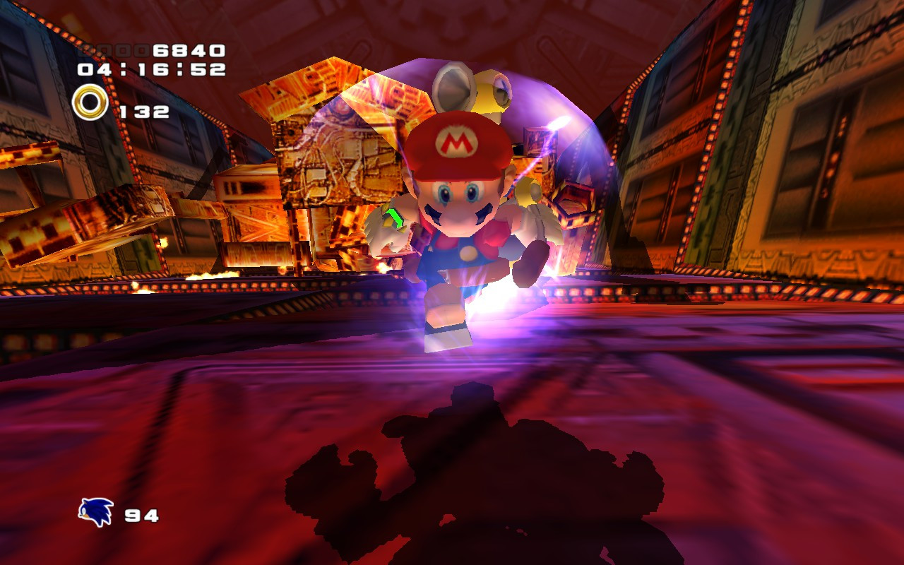 Sunshine Mario (Sonic) Mod for Sonic Adventure 2 | SA2 Mods