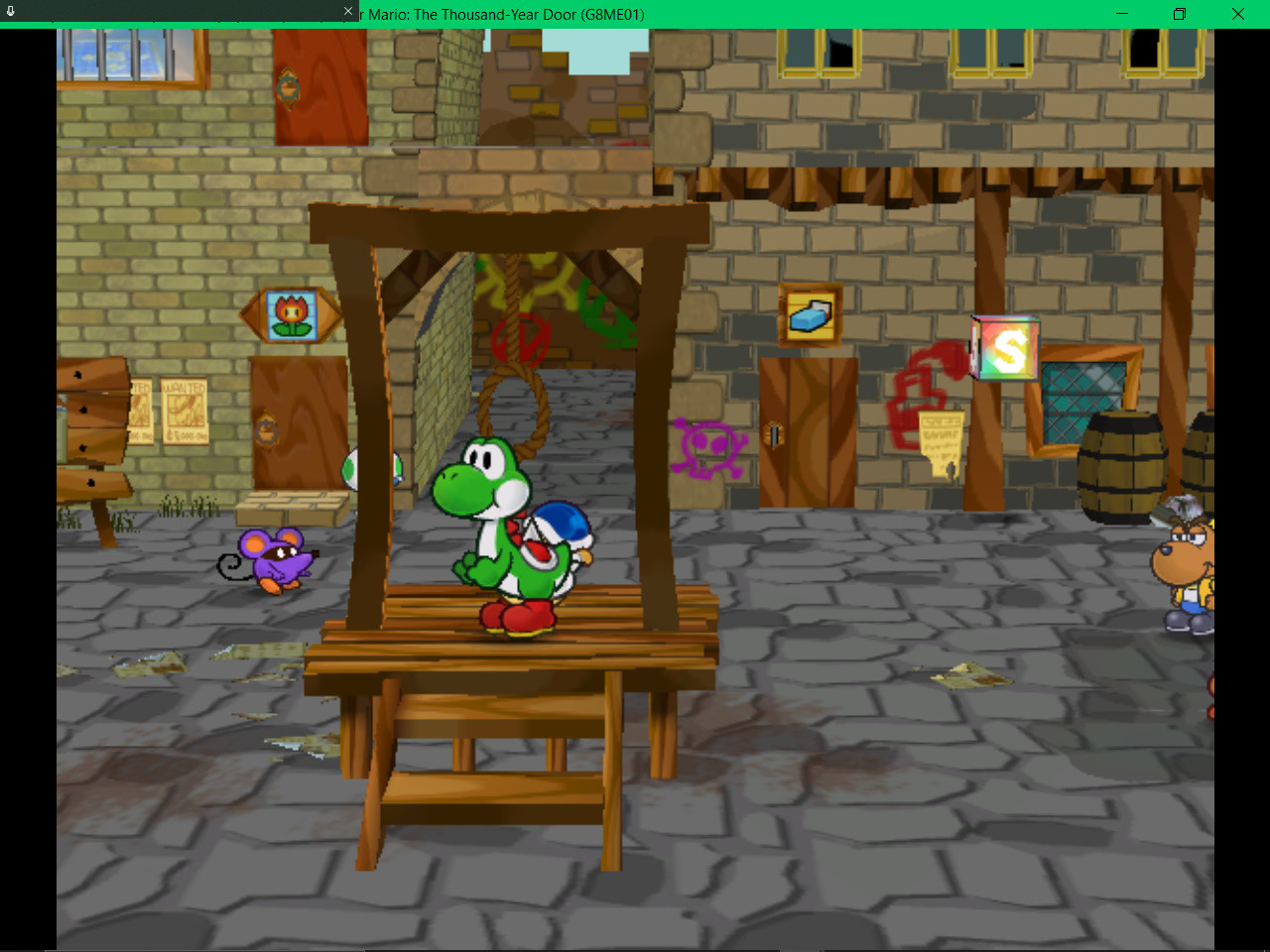 Partner Mods: Adult Yoshi over baby Yoshi Mod for Paper Mario: The ...