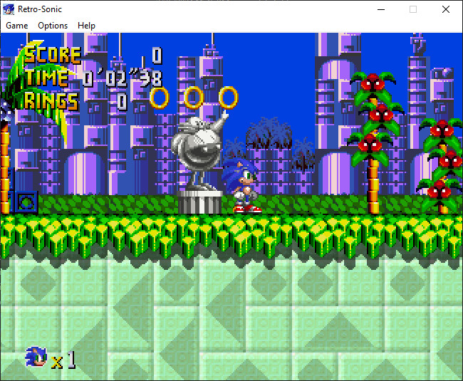 Modern Sonic in Retro Sonic Mod for Retro-Sonic | RSonic Mods
