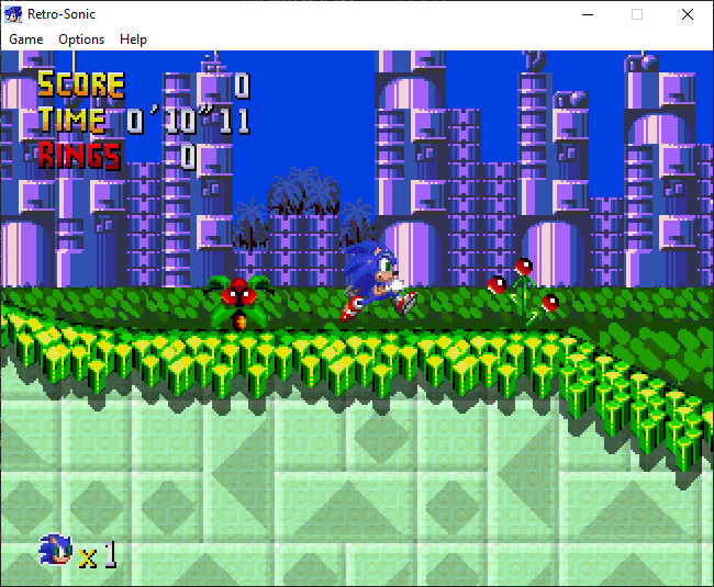 Modern Sonic in Retro Sonic Mod for Retro-Sonic | RSonic Mods