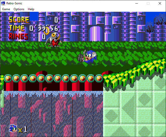 Modern Sonic in Retro Sonic Mod for Retro-Sonic | RSonic Mods