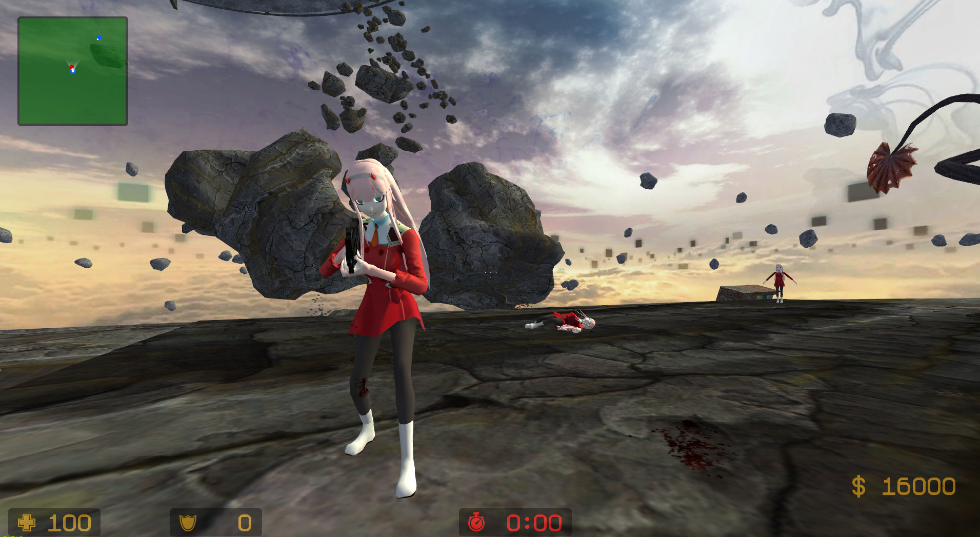 Darling in Franxx [Zero Two] Mod for Counter-Strike: Source | CS:S Mods