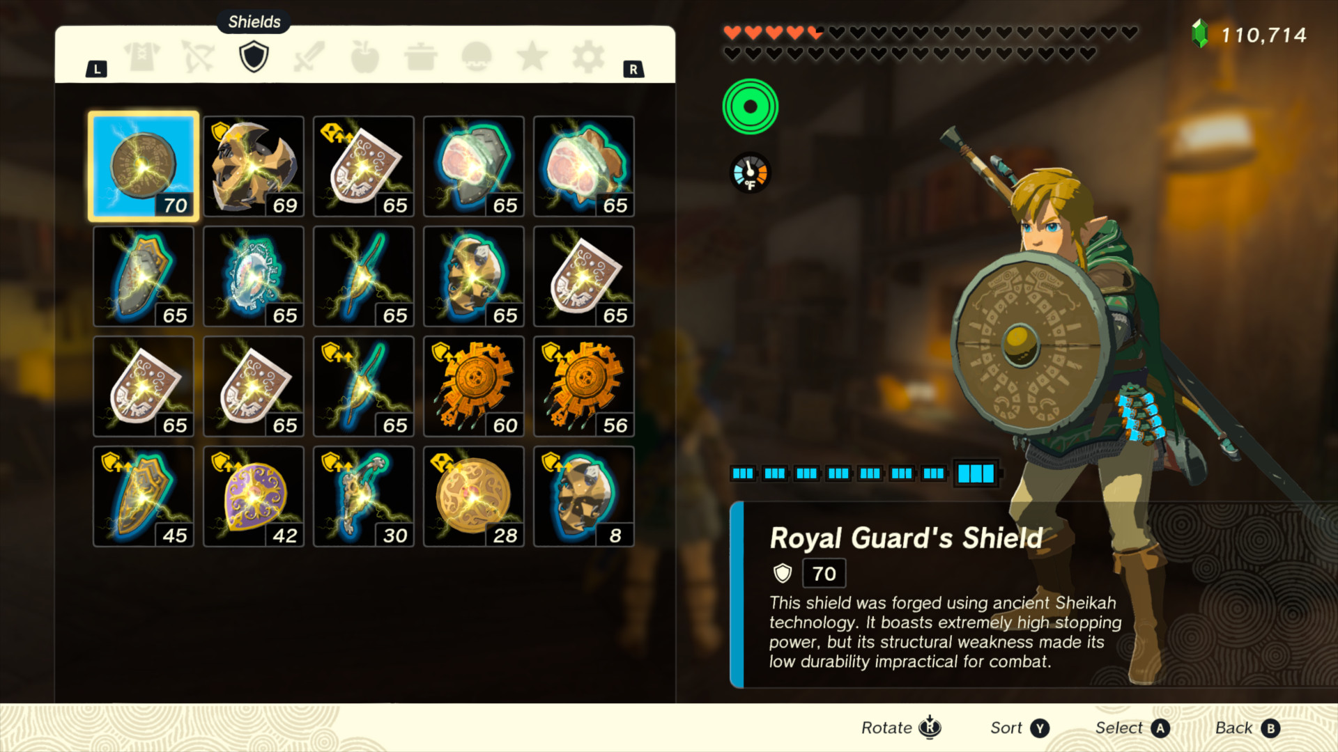 Royal Guard Weapon Set as Traveller Set Mod for The Legend of Zelda ...