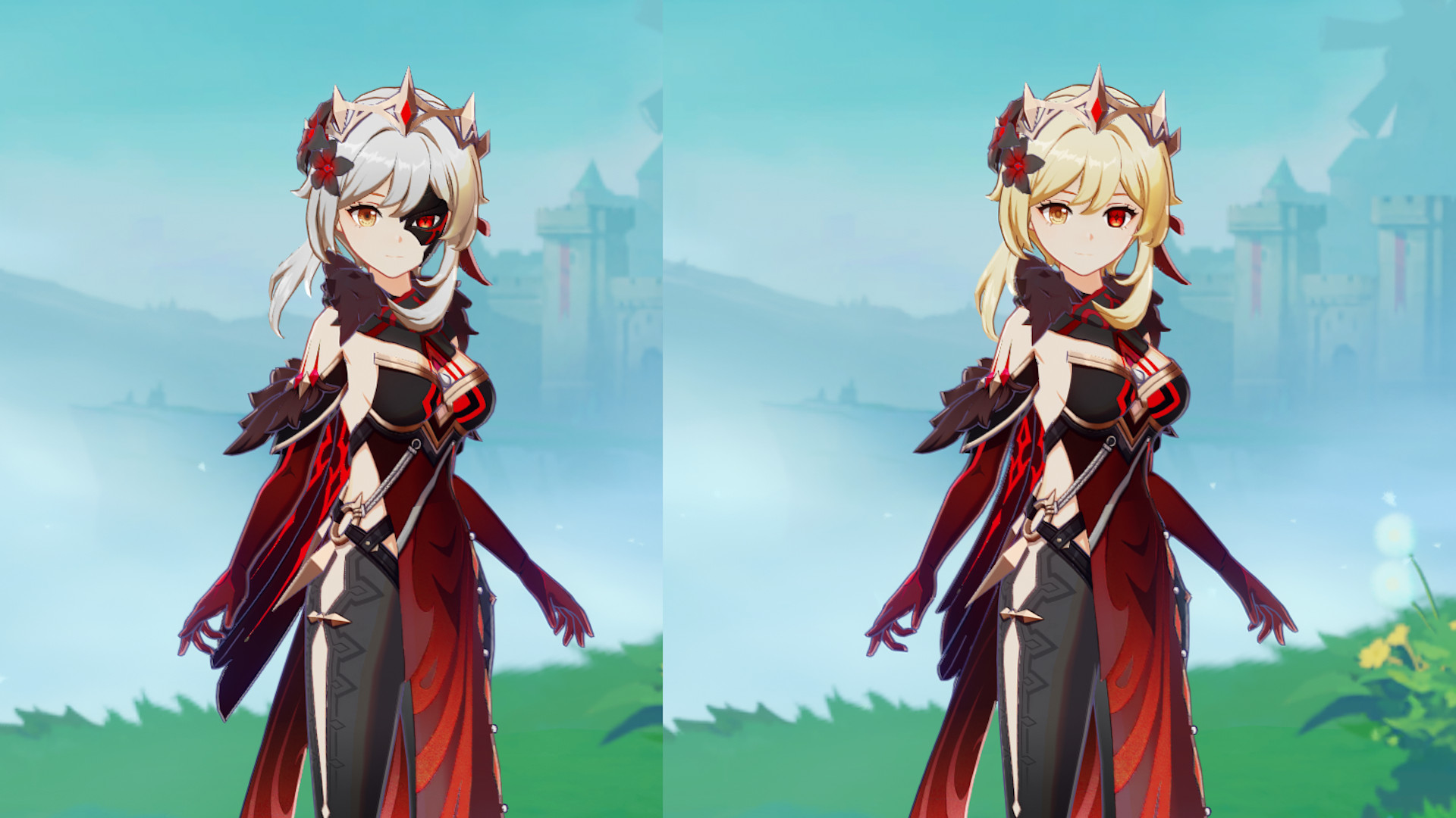 Crimson Abyss Lumine Mod for Genshin Impact | GI Mods