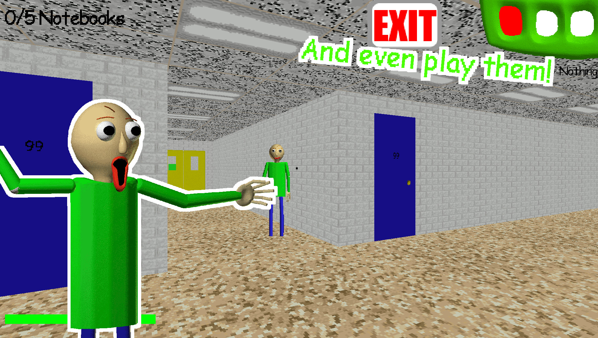 Baldi's Basics Infinite Hall Architect Mod for Baldi's Basics | Baldi Mods