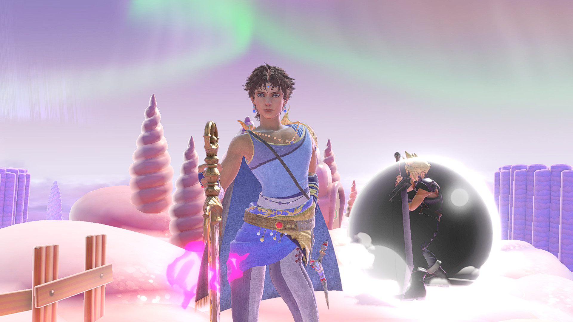 Final Fantasy| Bartz Klauser over Corrin! Mod for Super Smash Bros ...