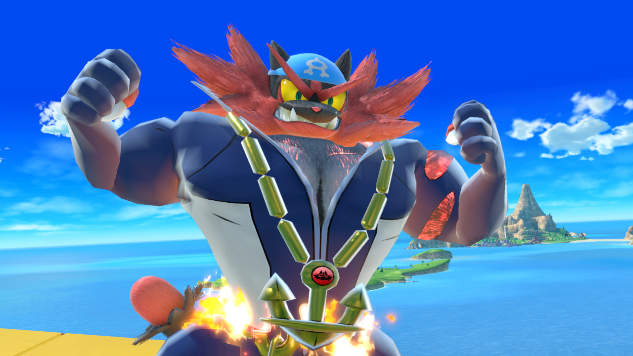 Incineroar (Team Aqua Leader) Mod for Super Smash Bros. Ultimate | SSBU ...