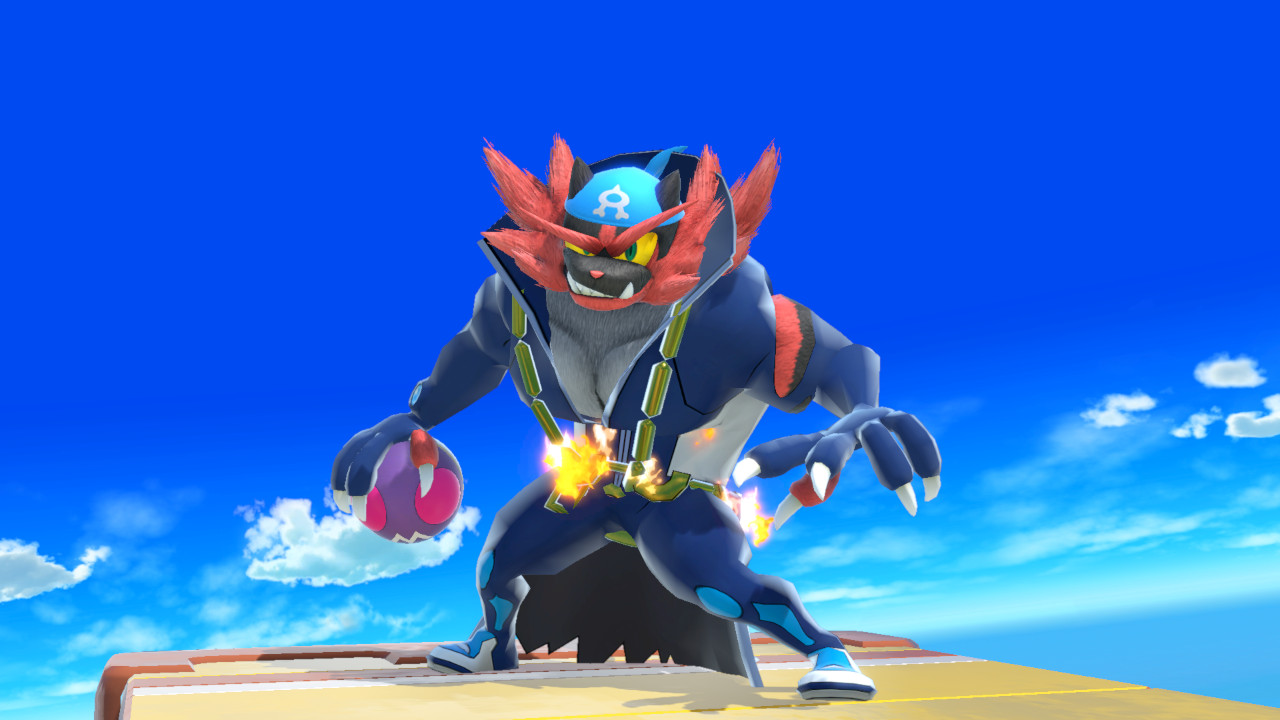 Incineroar (Team Aqua Leader) Mod for Super Smash Bros. Ultimate | SSBU ...