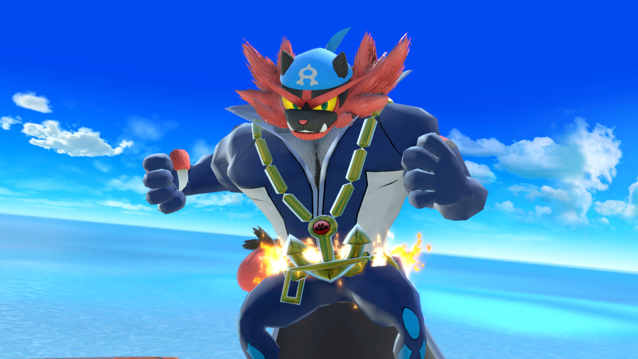 Incineroar (Team Aqua Leader) Mod for Super Smash Bros. Ultimate | SSBU ...