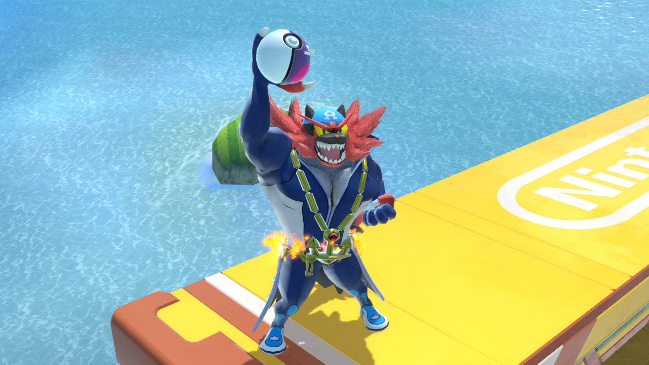 Incineroar (Team Aqua Leader) Mod for Super Smash Bros. Ultimate | SSBU ...