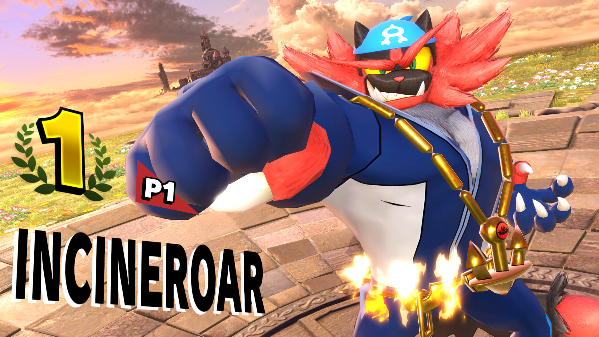 Incineroar (Team Aqua Leader) Mod for Super Smash Bros. Ultimate | SSBU ...