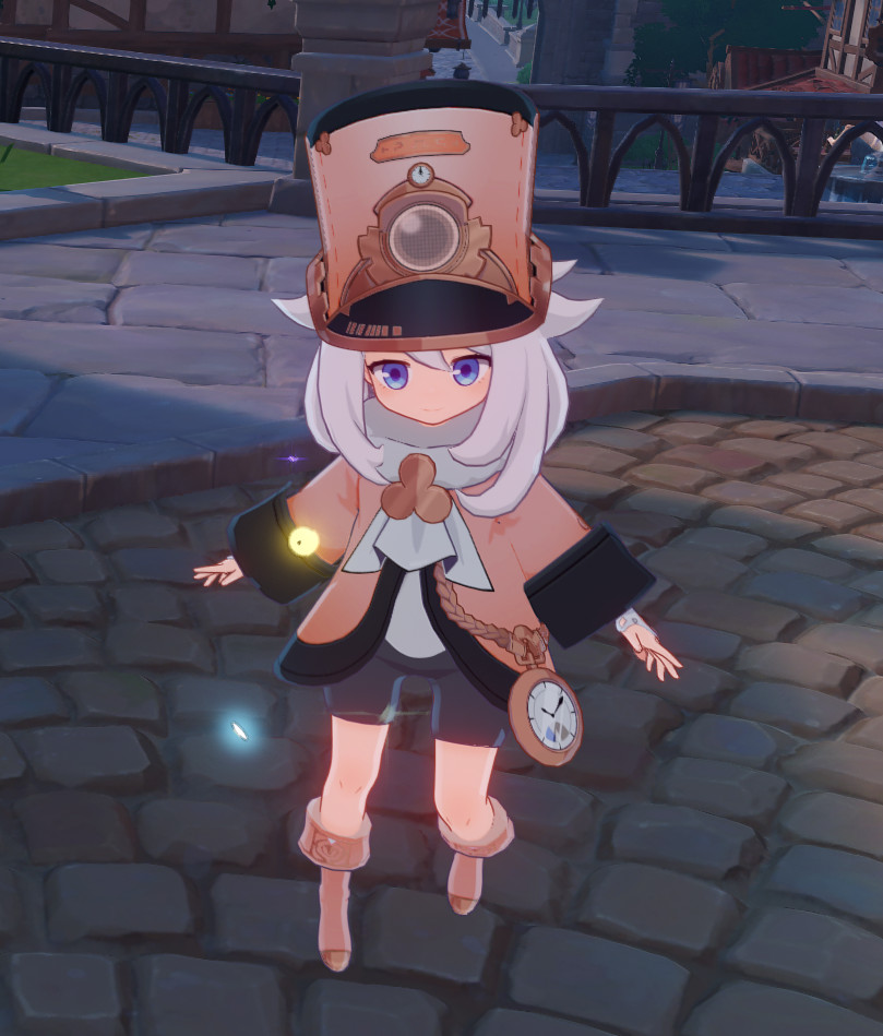 Recolor of Recolor of Pompom Paimon XD Mod for Genshin Impact | GI Mods