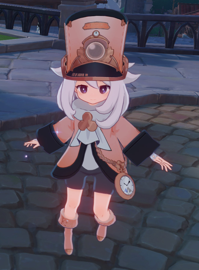 Recolor of Recolor of Pompom Paimon XD Mod for Genshin Impact | GI Mods