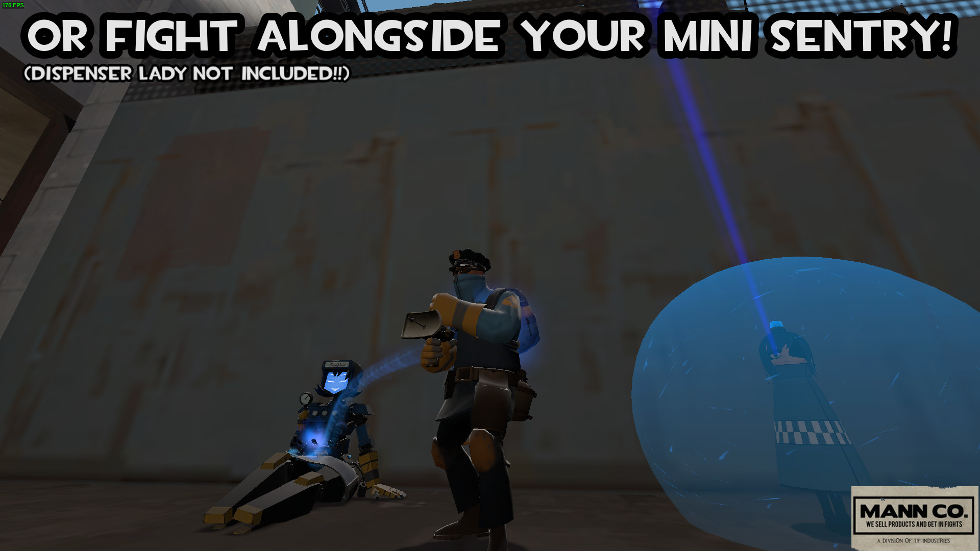 Anime Mini Sentry & LV1 | For Casual! Mod for Team Fortress 2 | TF2 Mods