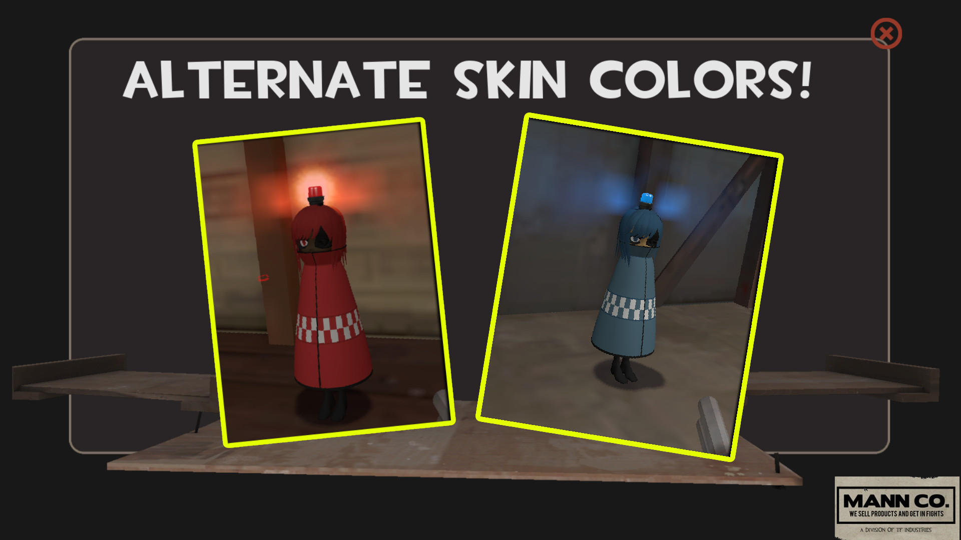 Anime Mini Sentry & LV1 | For Casual! Mod for Team Fortress 2 | TF2 Mods