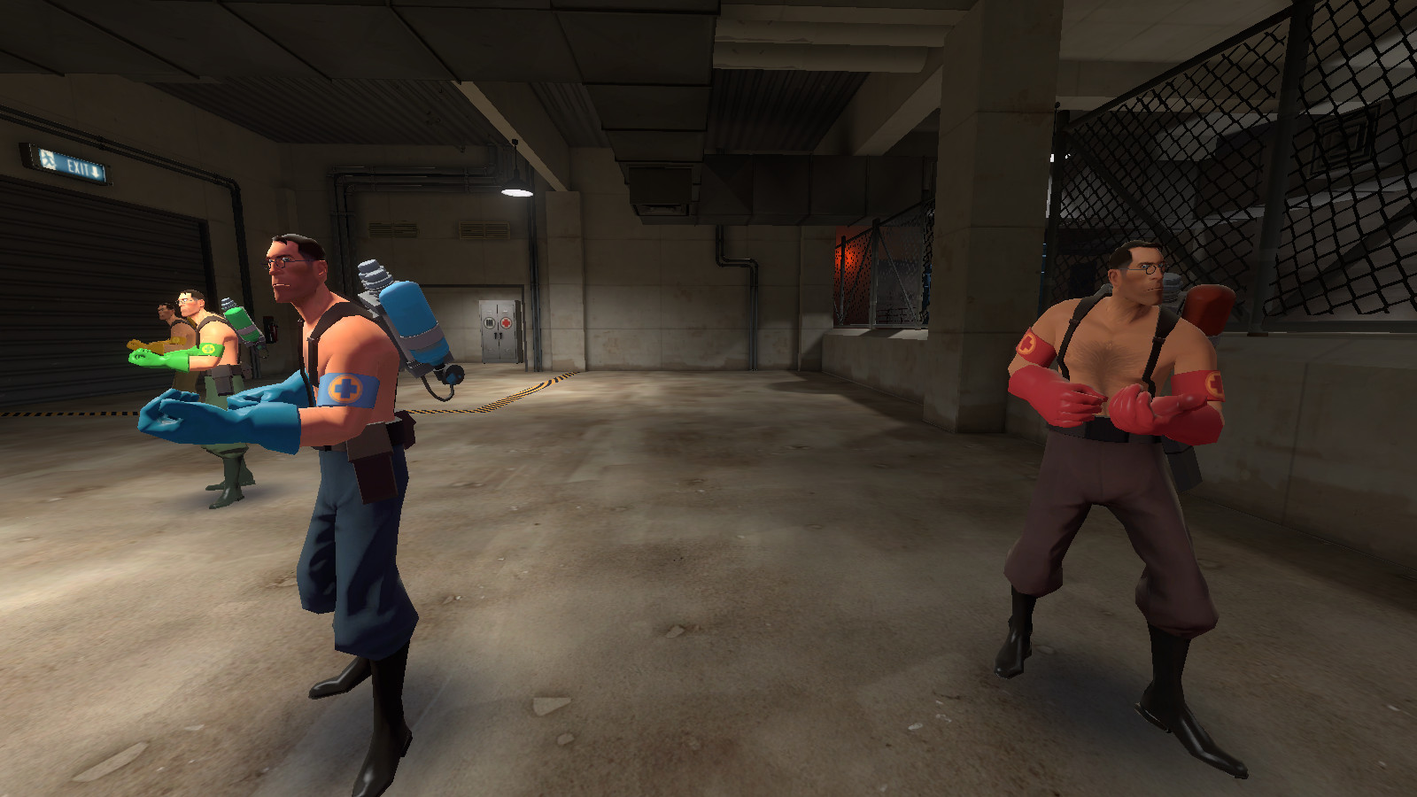 Shirtless entire tf2 classic team Mod for Team Fortress 2 Classified ...