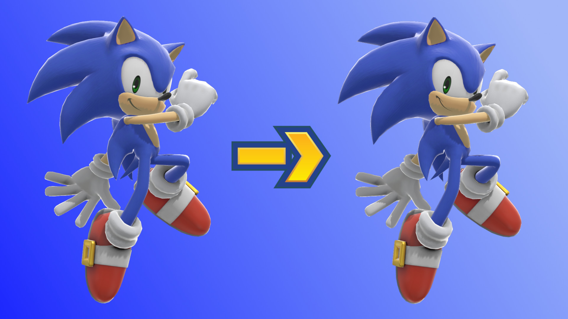 Sonic Expression Tweaks Mod for Super Smash Bros. Ultimate | SSBU Mods