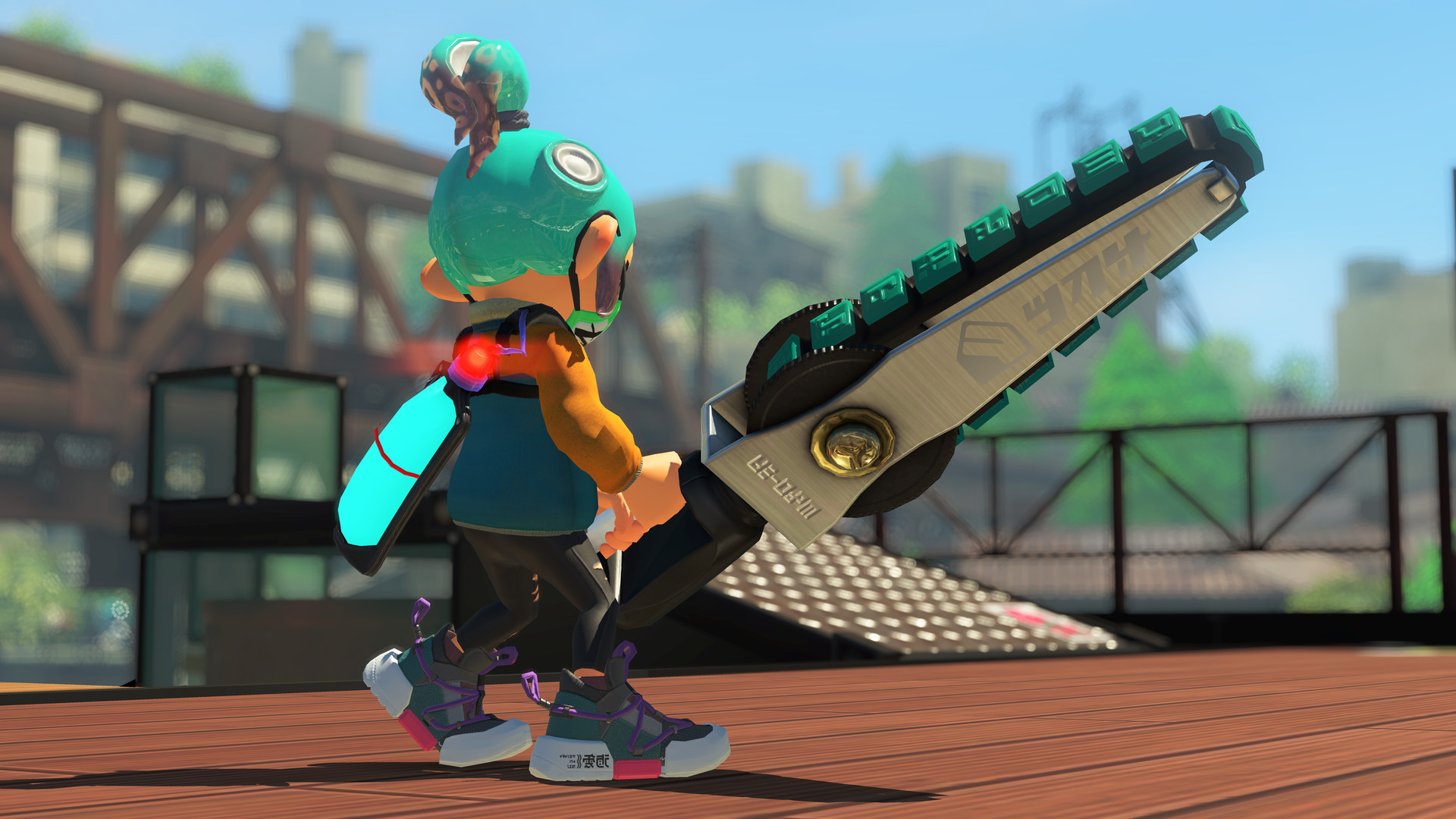 Neo Splatana Stamper Mod for Splatoon 3 | Splatoon 3 Mods