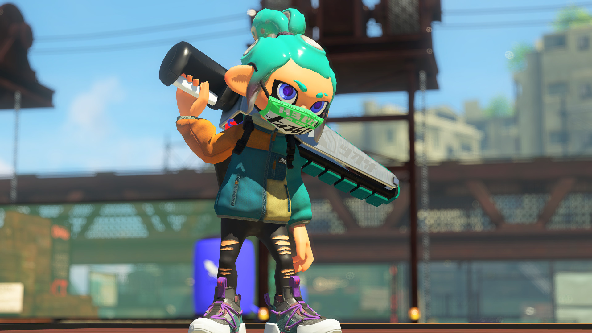 Neo Splatana Stamper Mod for Splatoon 3 | Splatoon 3 Mods