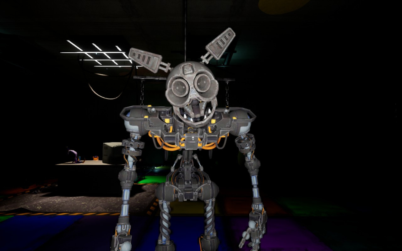 Glamrock Endo with Ruin Roxy face Mod for Five Nights at Freddy's ...