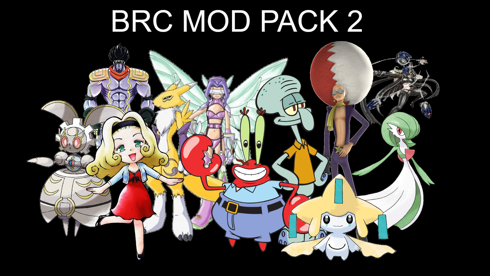 BRC MOD PACK 2 (19 new models!) Mod for Bomb Rush Cyberfunk | BRC Mods