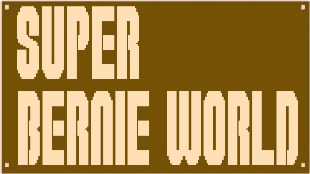 Super Bernie World Mod for Super Mario Bros Game & Builder | SMB G&B Mods