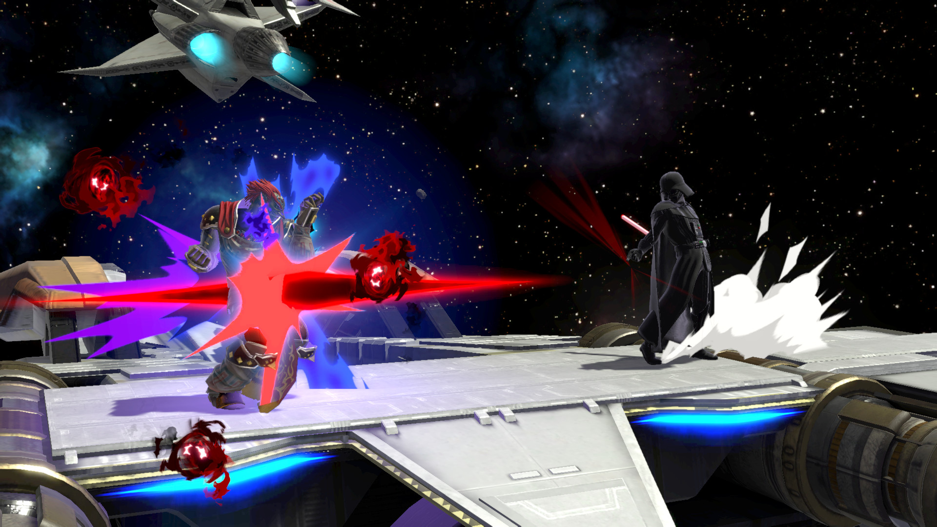 Red Effects + Lightsaber Sounds Mod for Super Smash Bros. Ultimate ...